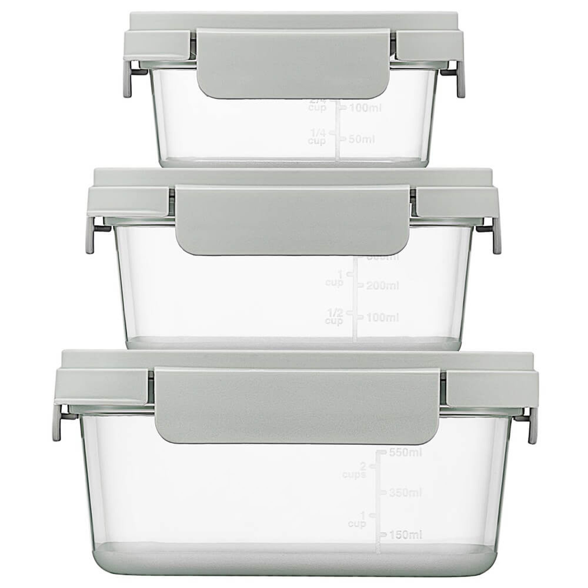 LocknLock Nestopia 3 Piece Set - 500ml / 920ml / 1.6L